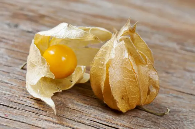 Jordbær Physalis