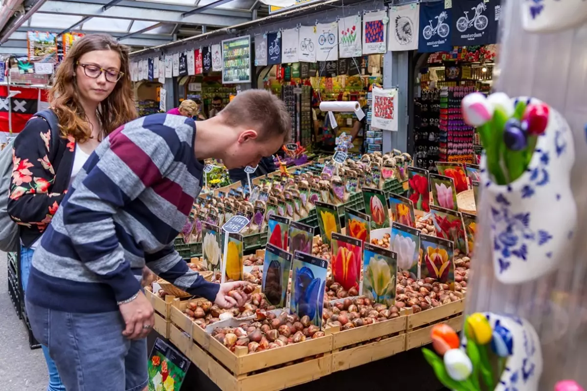 Kjøper pærer tulipaner