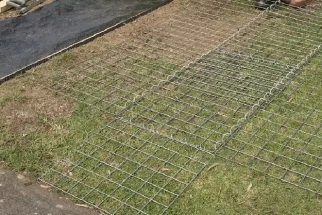 Gabion Detaljer Anslut