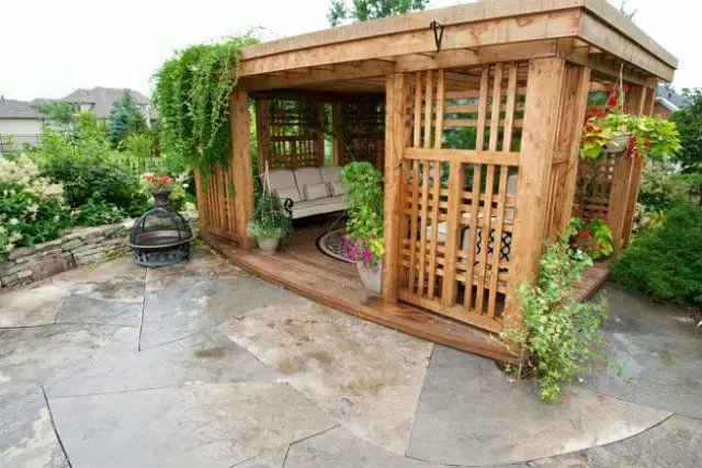 Beautiful and simple garden gazebos 1415_27