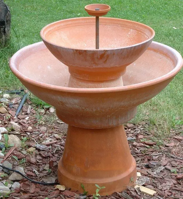 Fontaine de pot en céramique