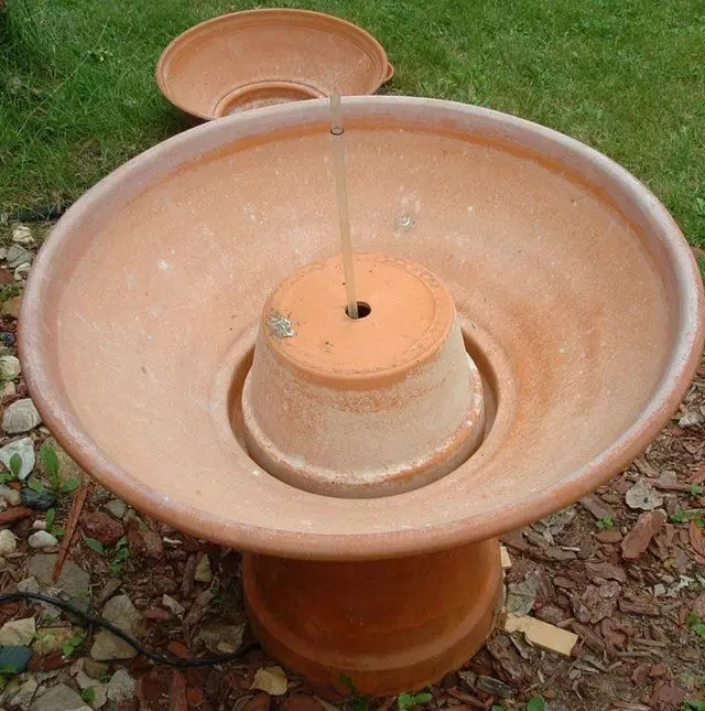 Fontaine de pot en céramique