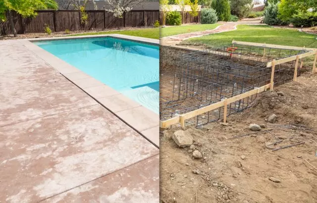 Collage de piscine