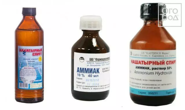 Ammonia Alkohol, Ammoniak