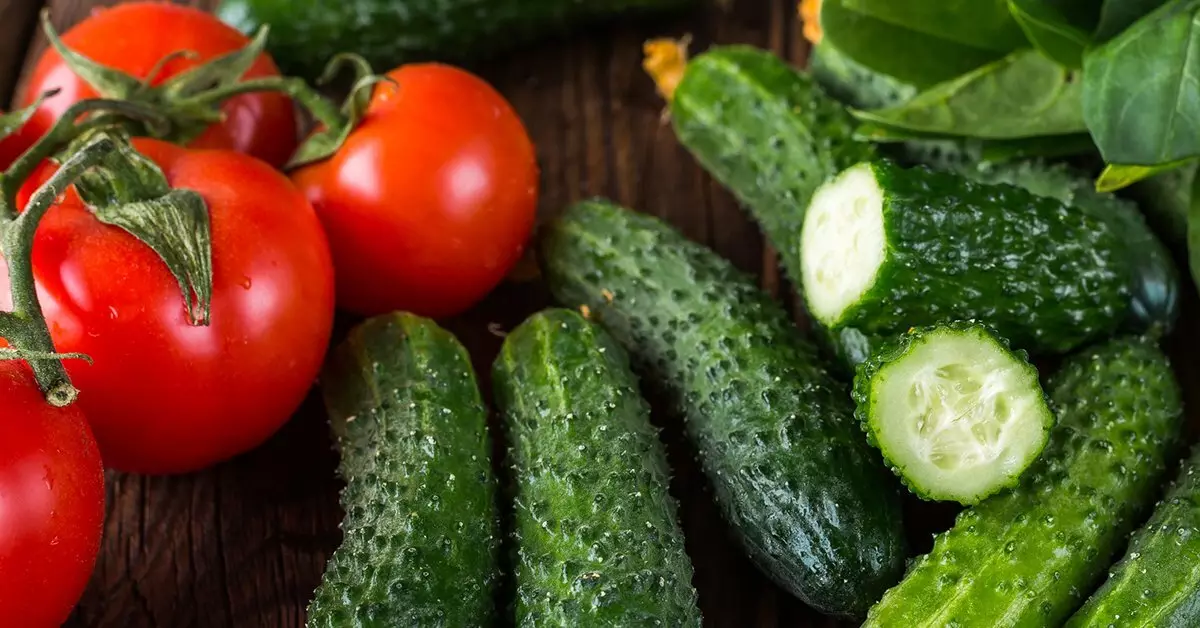 FALK yekudyisa kwematees uye cucumbers - zvinoratidzwa propes