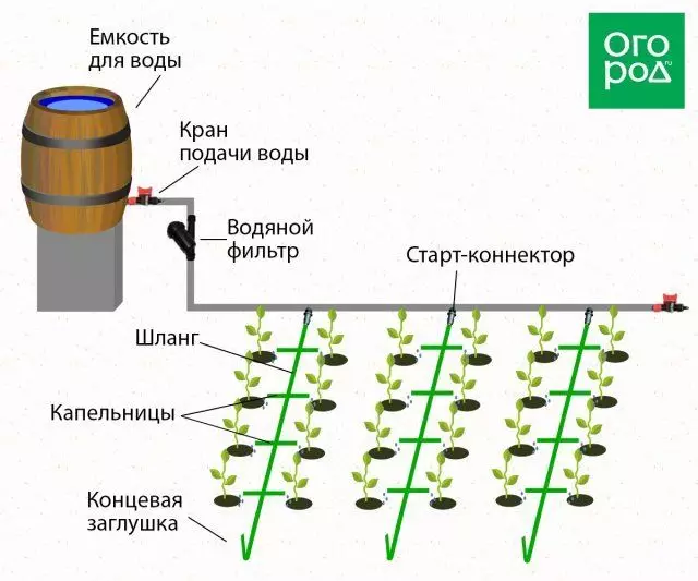 Калаж - кропельніцы