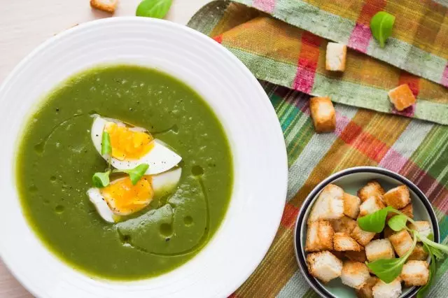 Purê de sopa de receita simples de azeda