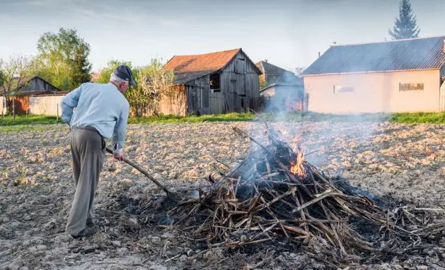 Nan Larisi, Dachensons yo pral entèdi boule bonfires nan yon zòn prive 1720_9