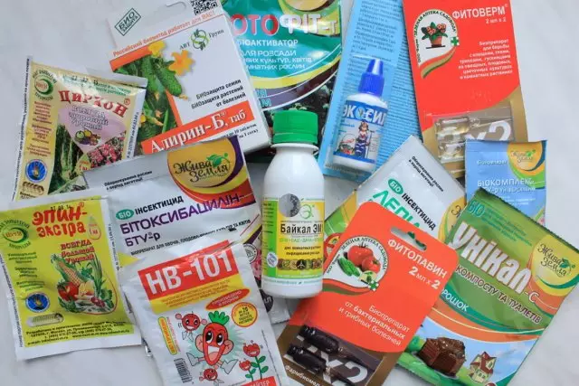 Landareen babeserako produktu biologikoak: aplikaziorako espezieak eta metodoak