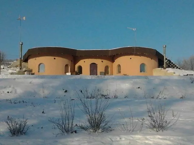 Casa de Buryakovsky Winter