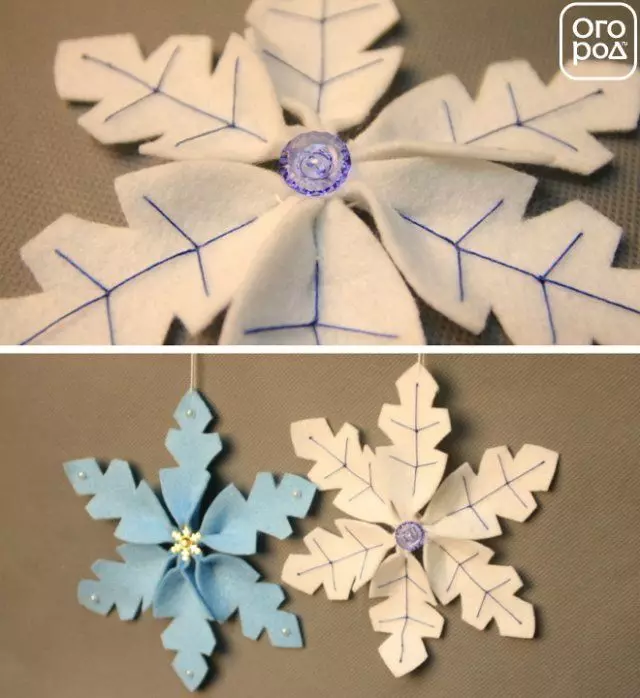 3D snowflakes: 5 chaguzi haraka. 214_47