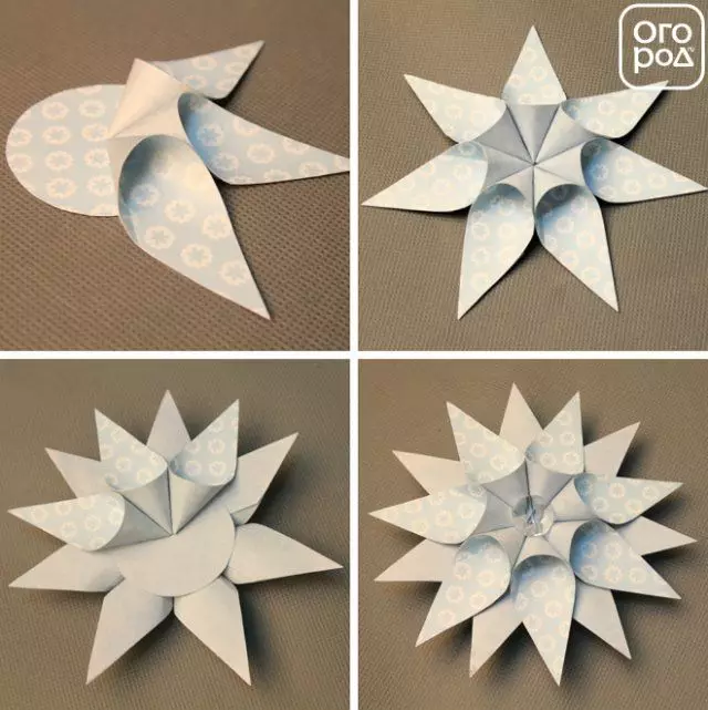 3D snowflakes: 5 chaguzi haraka. 214_9