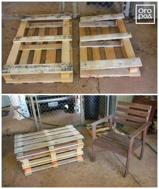 Sofa mai pallets