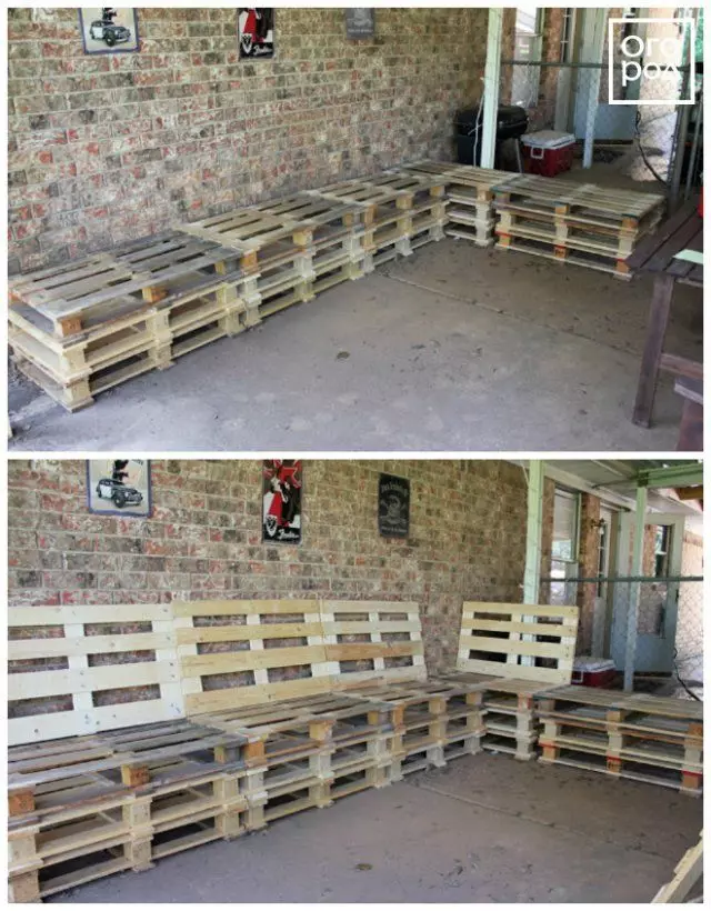 Sofa mai pallets