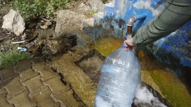 Acqua per la cucina estiva