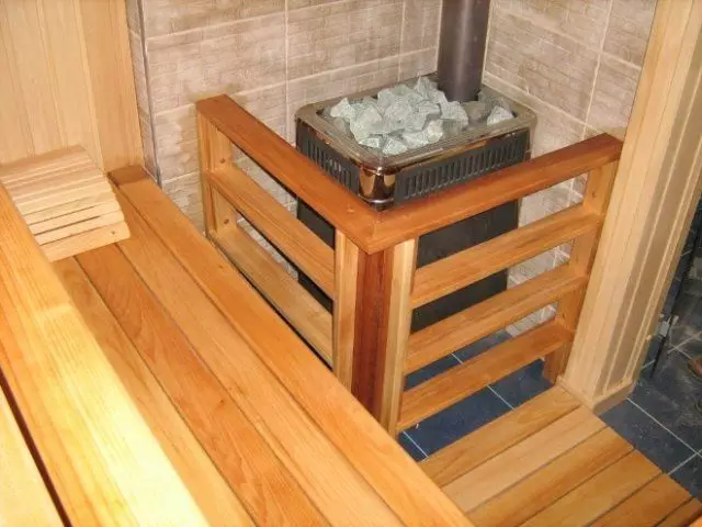 Oven kecil di bak mandi