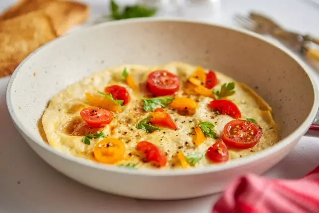 Tortilla con verduras