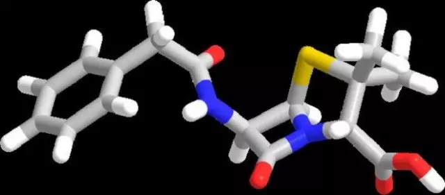 პენიცილინ მოლეკულა