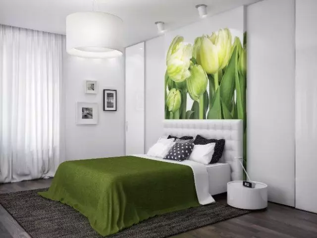 Eco-Design - dominasi nuansa hijau dan motif di interior