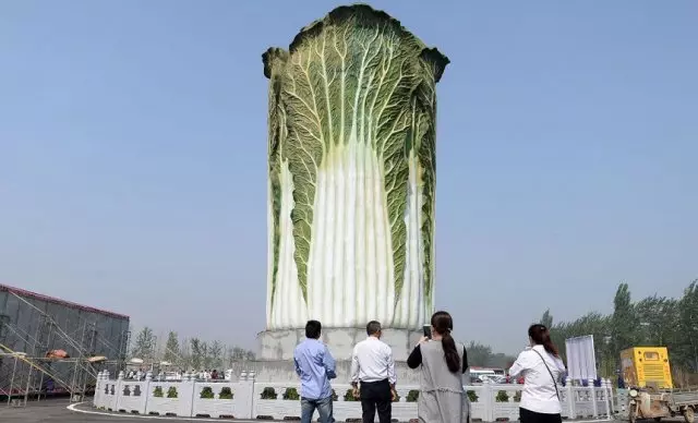 Památník v Pekingu zelí v Číně