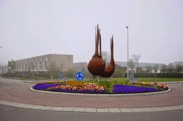 Památník Lukovice Tulipán v Netherladi