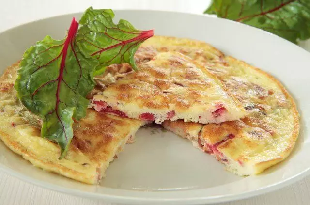 Omelet met 'n Beet-Top