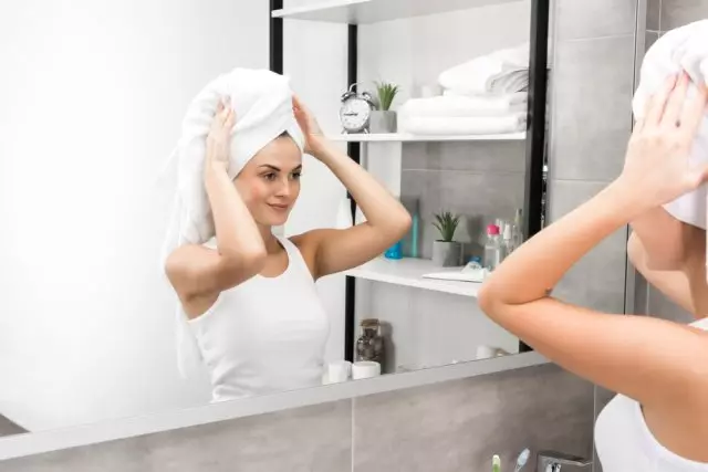 Drying hair