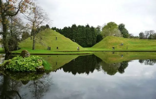 Tájkép park Skóciában