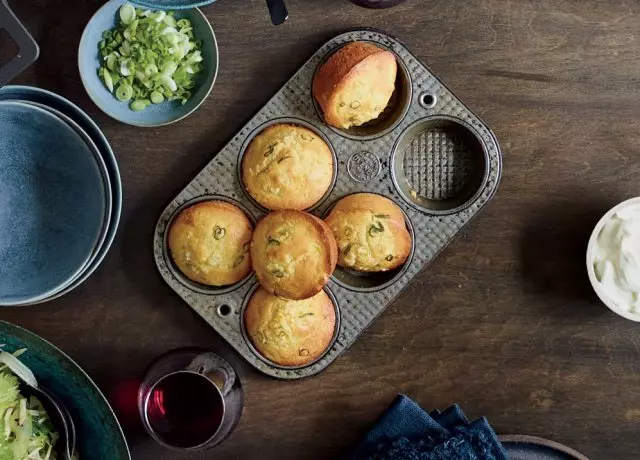 Muffins with corn