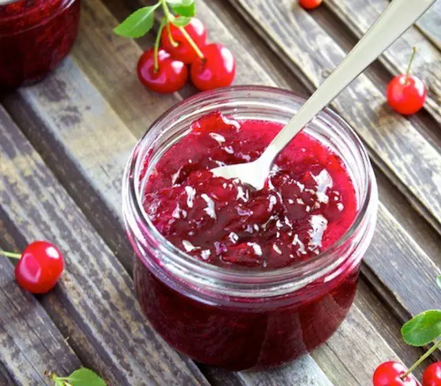 11 ສູດສູດຂອງ cherry delicious jam 8094_3