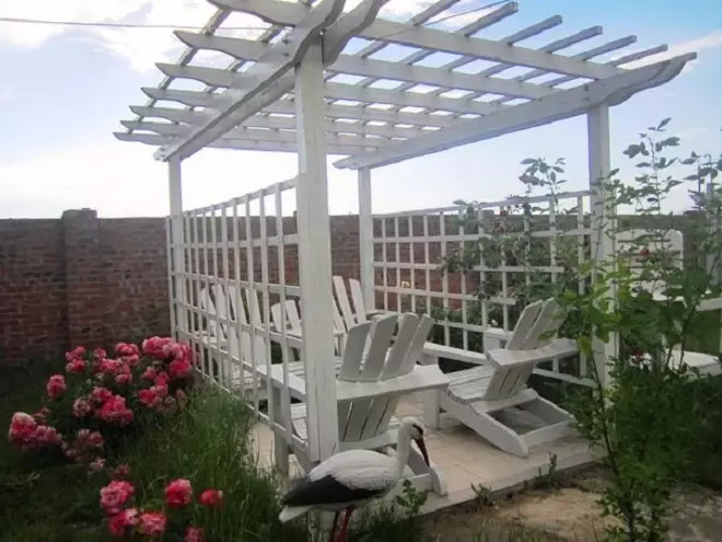 Gazon-Pergola