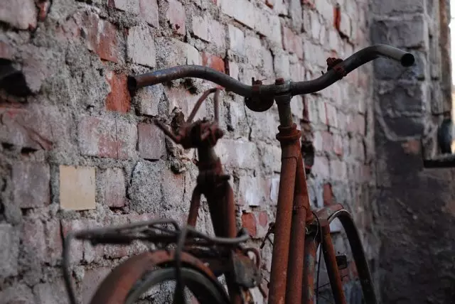 Bicicleta oxidada