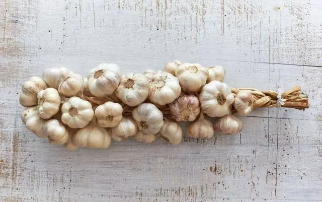 trenza de ajo