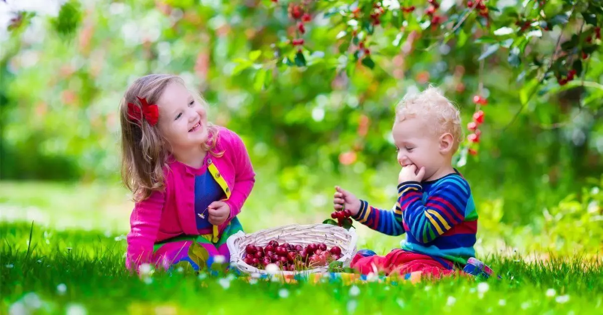 Estate al cottage - ricorda la sicurezza dei bambini