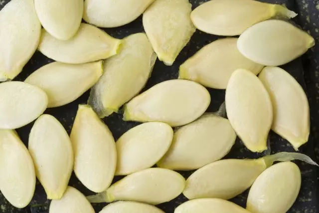 Zucchini seeds photo