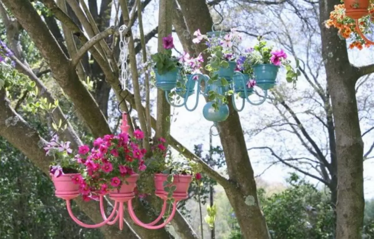 Cama de flores en una vieja araña - Hazlo fácil y rápido 8814_15